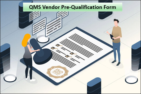 ISO 9001 QMS Vendor Pre-Qualification Form Template – ISO Templates and ...