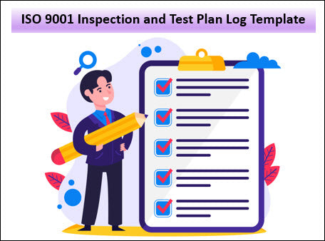 ISO 9001 Inspection And Test Plan Log Template – ISO Templates and ...