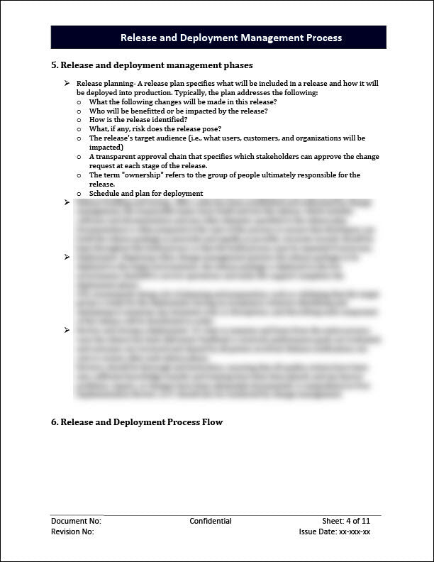 ISO 20000 Release and Deployment Management Process Template – ISO ... ISO 20000 Release and Deployment Management Process Template – ISO ...