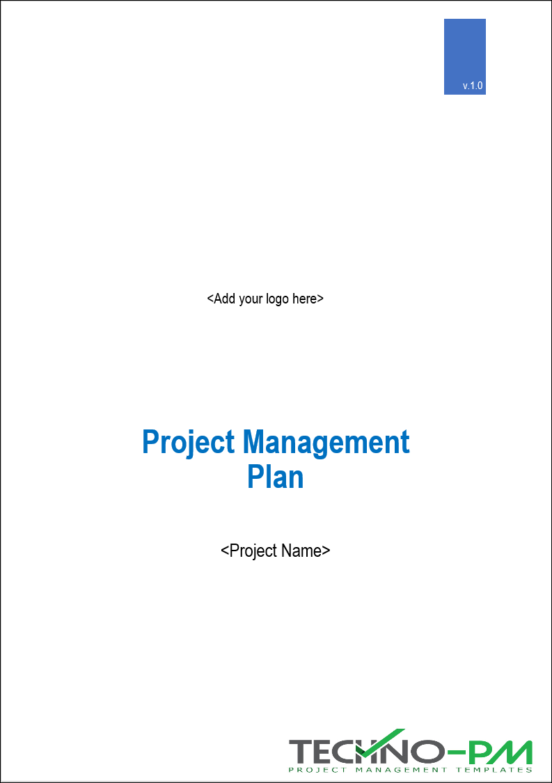 Project Management Plan Template – ISO Templates and Documents Download